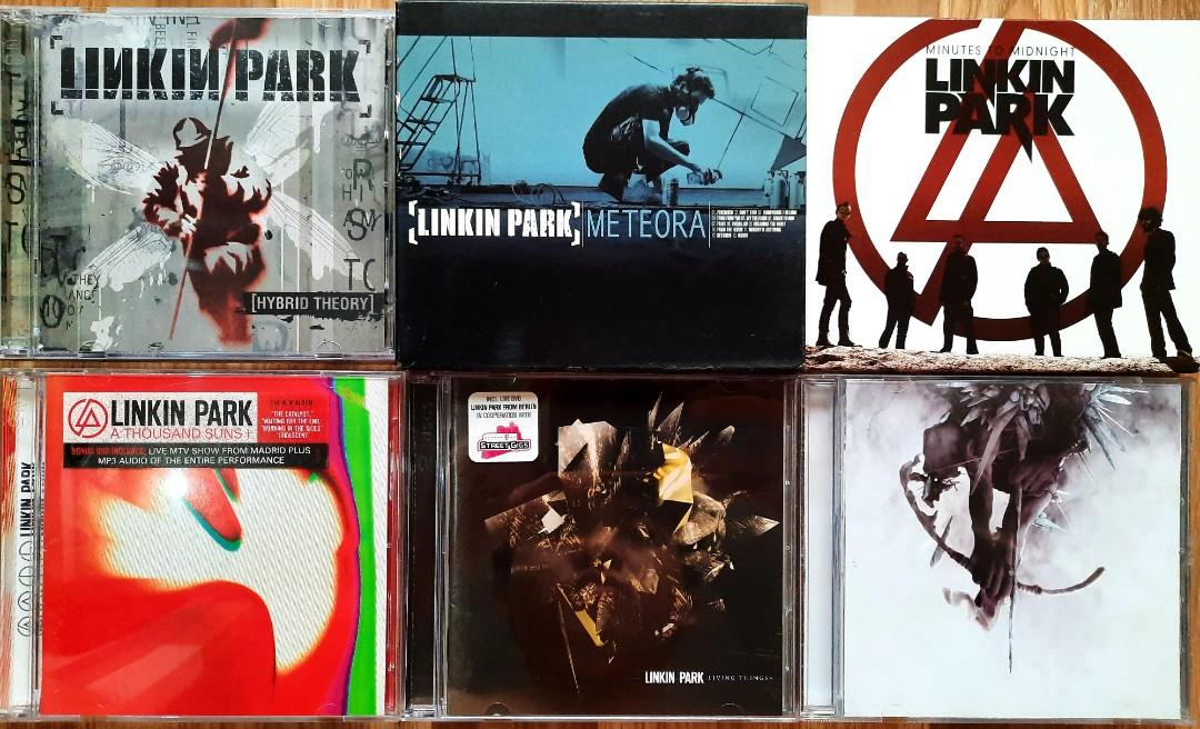 LINKIN PARK ALBUM COLLECTION (COD via Shopee), Hobbies & Toys, Music ...