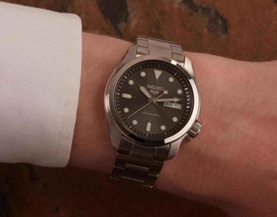 *Lowest Price*Seiko 5 Sports SRPE51 Men's Automatic Grey Dial Stainless ...