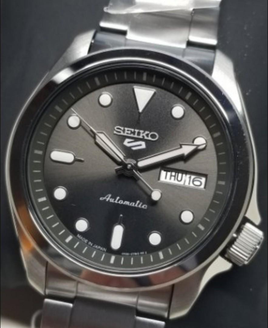 *Lowest Price*Seiko 5 Sports SRPE51 Men's Automatic Grey Dial Stainless ...