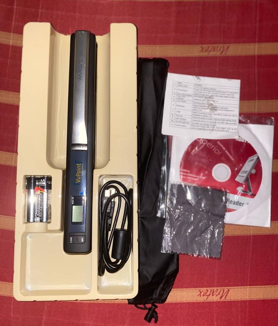 Magic Wand Portable Scanner, Computers & Tech, Printers, Scanners ...
