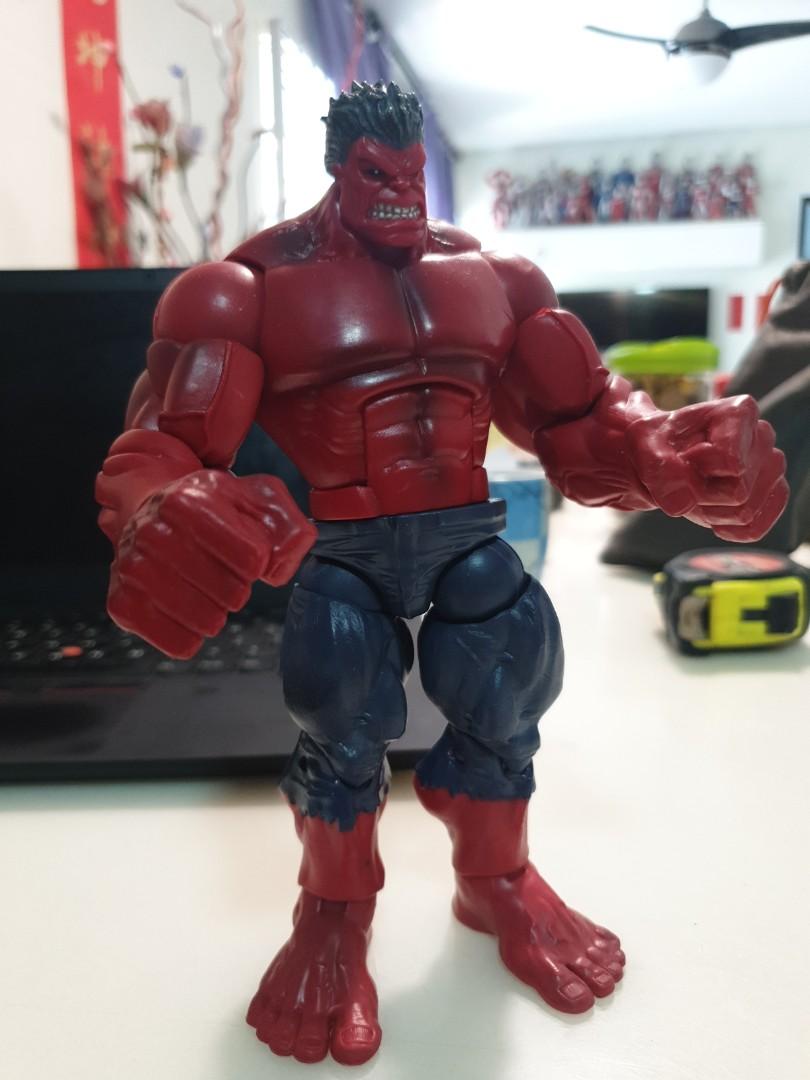 Marvel Legends 8" BAF Red Hulk, Hobbies & Toys, Toys & Games on Carousell