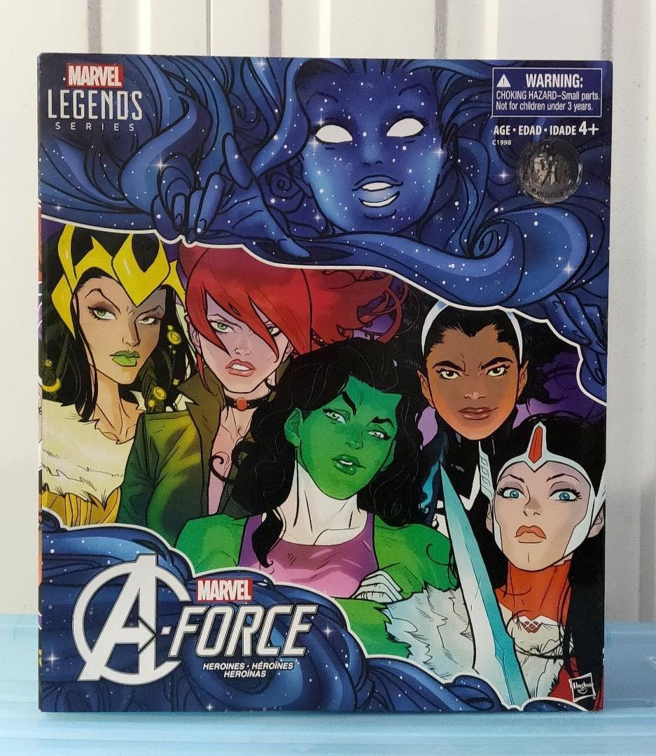 Marvel Legends A-force singularity sir Monica ram Eau Elsa bloodstone ...