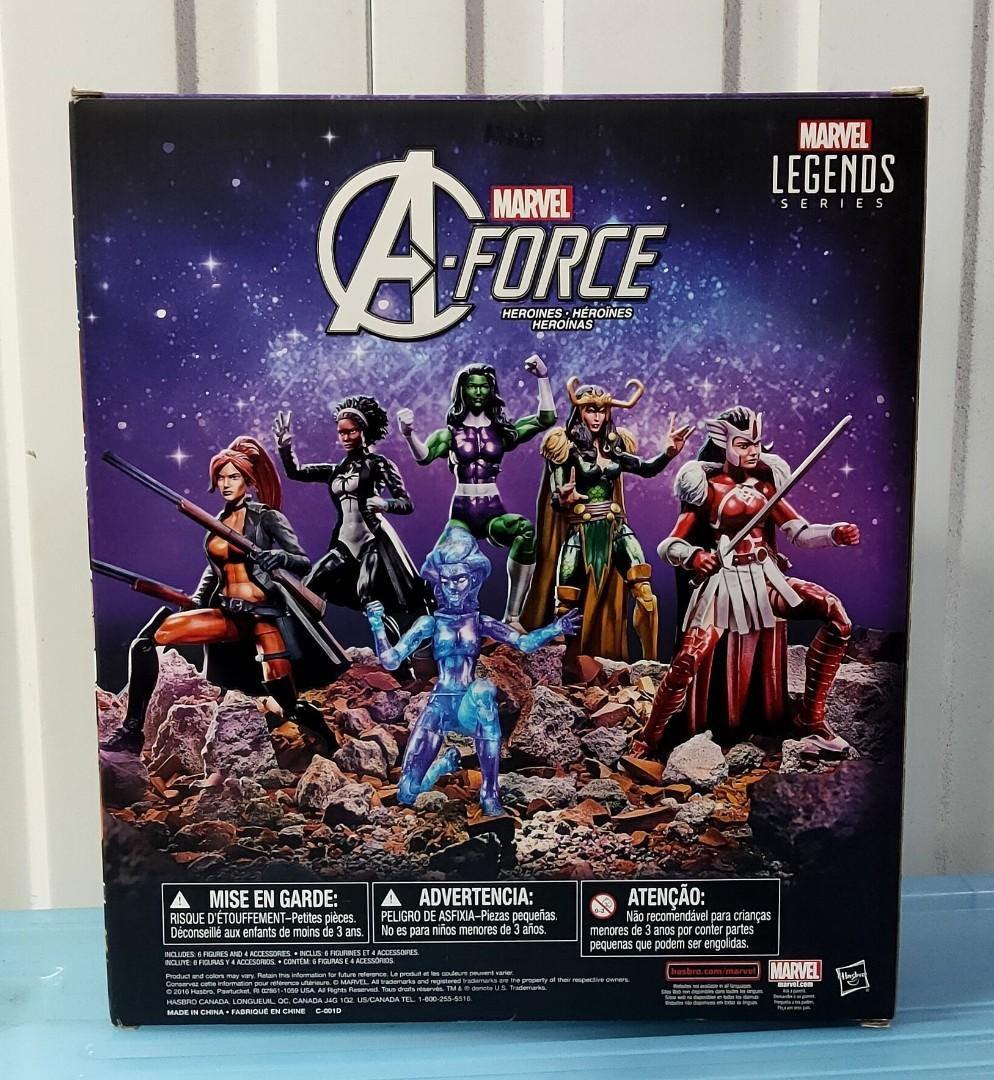 Marvel Legends A-force singularity sir Monica ram Eau Elsa bloodstone ...