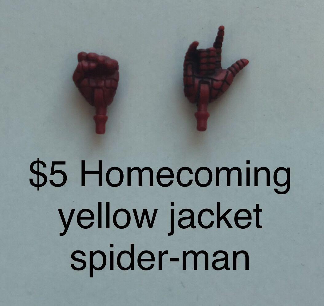 Marvel Legends Wasp Namor Ant-man Homecoming yellow jacket Mr ...