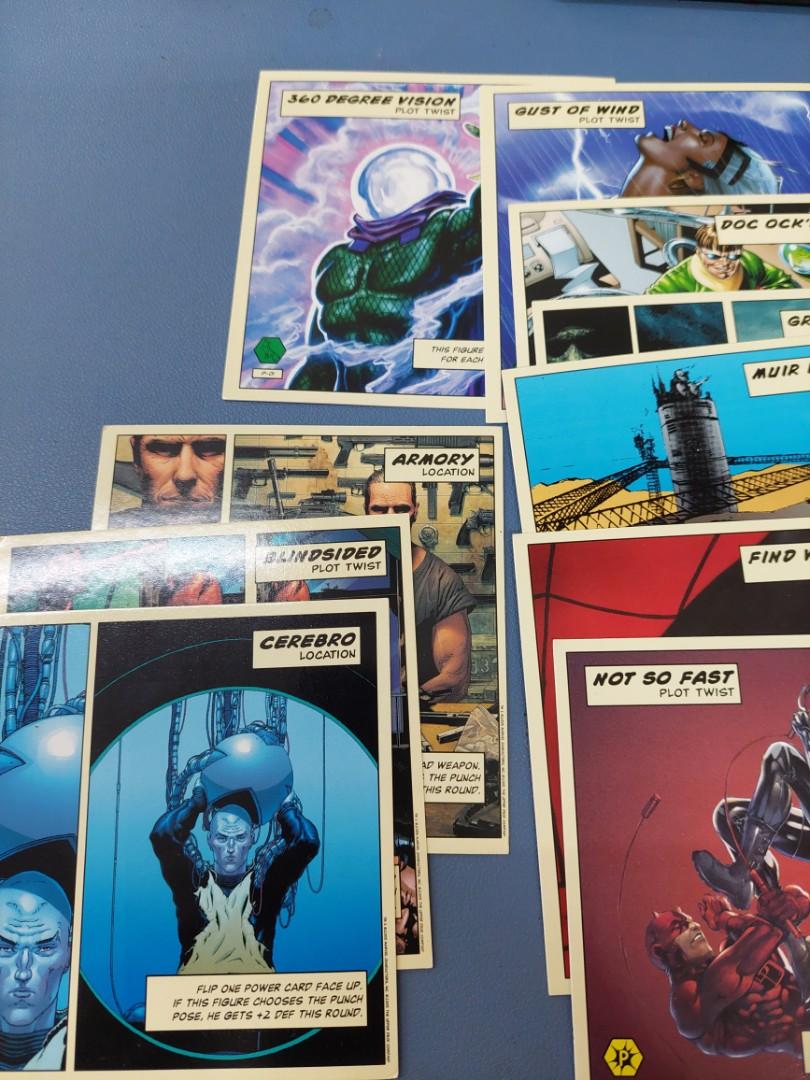 Marvel Super Hero Showdown Cards Set, Hobbies & Toys, Toys & Games on ...