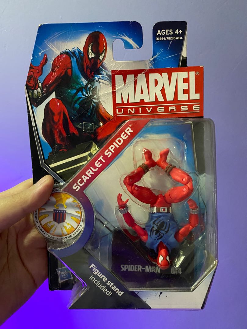 Marvel Universe Spider-Man Scarlet Spider, Hobbies & Toys, Toys & Games ...