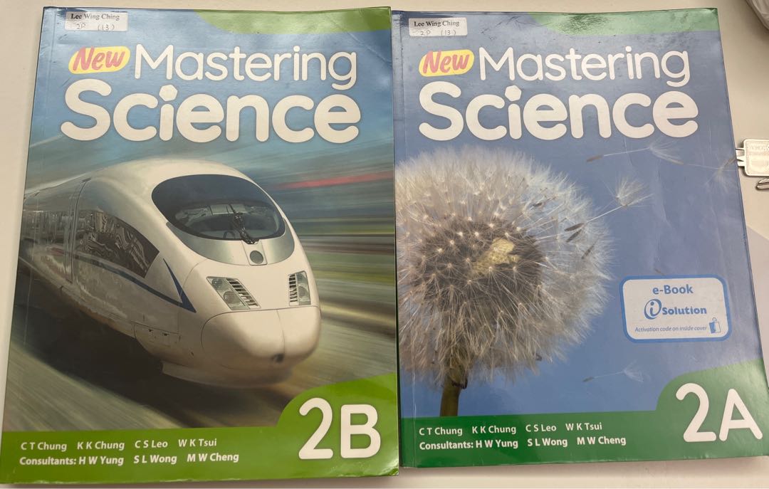 Mastering Science 2A/B, 興趣及遊戲, 書本 & 文具, 教科書 - Carousell