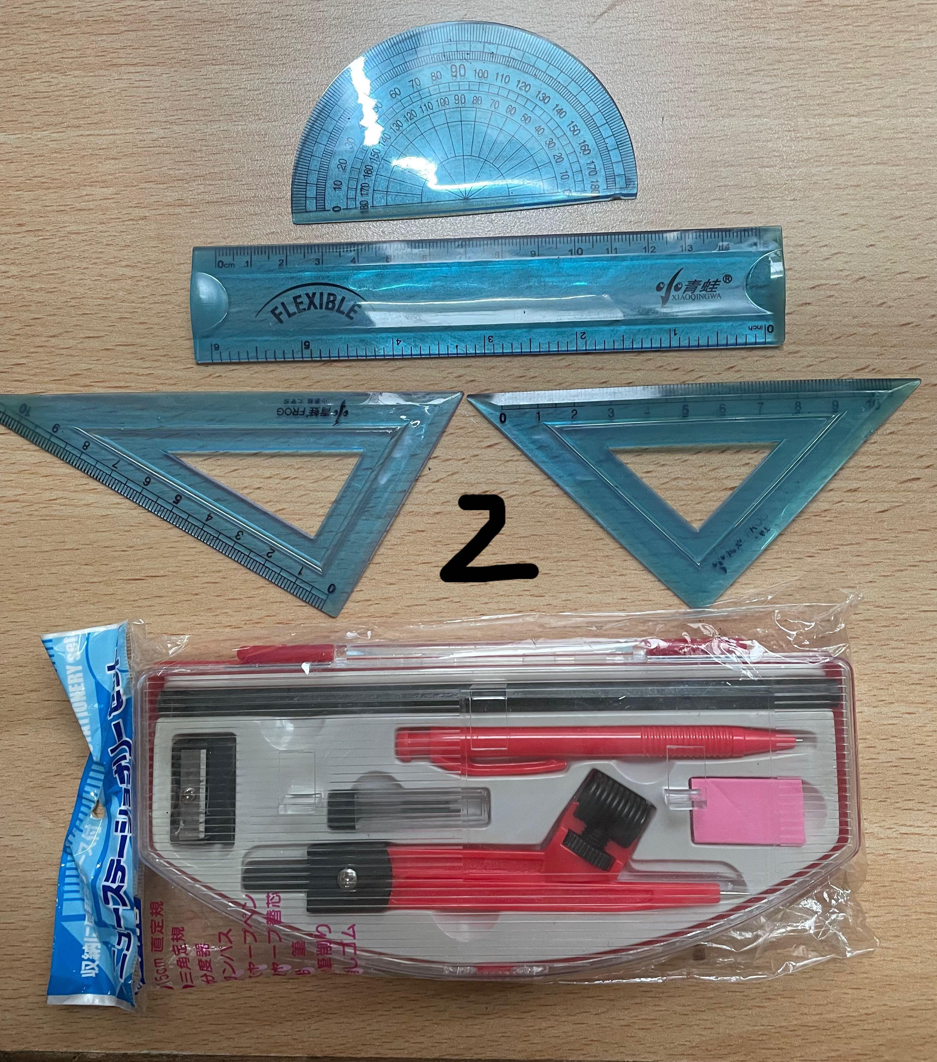 Maths Geometry Sets, Hobbies & Toys, Stationery & Craft, Stationery ...