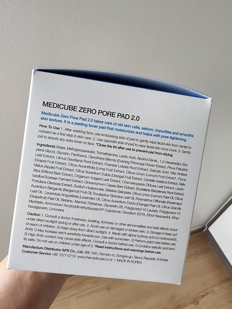 Medicube Zero Pore Pad 2.0 (70 sheets/box), Beauty & Personal Care ...