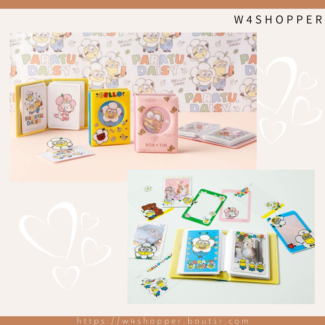 [現貨]Minions Bello Daisy系列 小卡簿 PHOTO BOOK 相簿 Photo card frame 相框, 興趣及遊戲 ...
