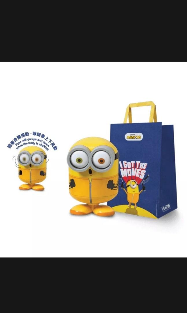 Minions Bob figure container x MX mooncake, Hobbies & Toys ...