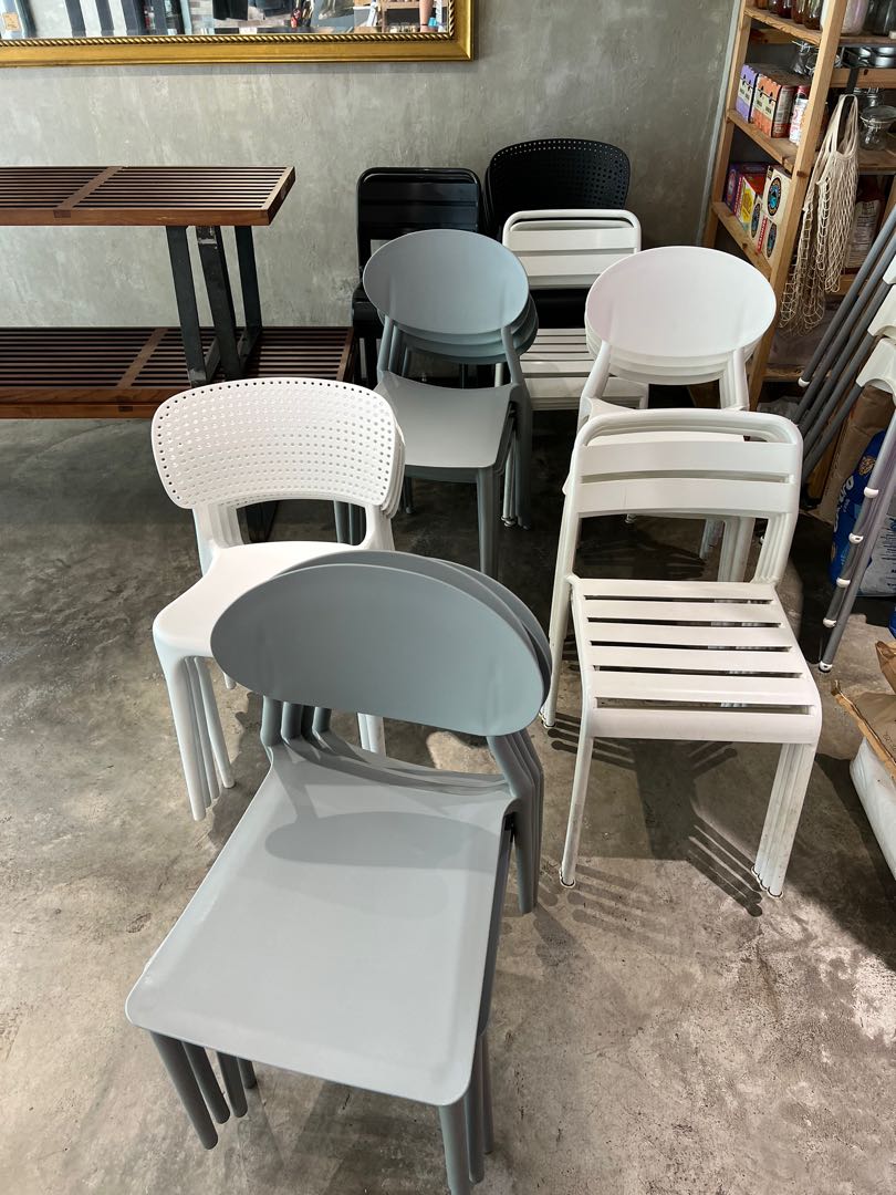 Misc Cafe Chairs, Furniture & Home Living, Furniture, Chairs on Carousell