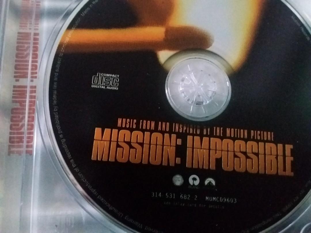 1 & 2 MISSION IMPOSSIBLE ORIGINAL SOUNDTRACK OST, MISSION: IMPOSSIBLE ...