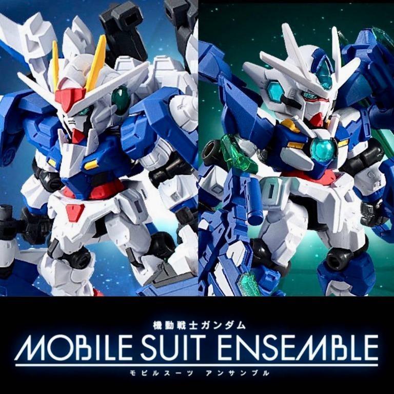 MOBILE SUIT ENSEMBLE EX06A 00 QUANTA FULL SABER + EX06B 00 GUNDAM & XN RAISER, 興趣及遊戲, 玩具 & 遊戲類 ...