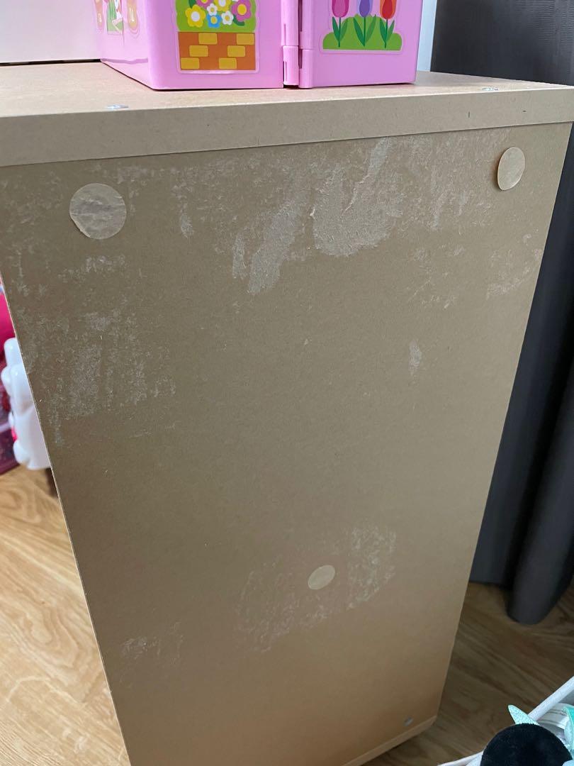 PULP BOARD BOX WITH CASTER, Furniture & Home Living, Furniture, Shelves ...