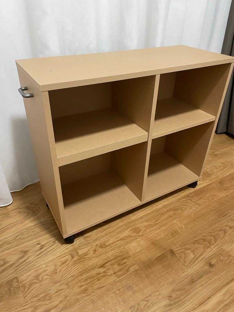 PULP BOARD BOX WITH CASTER, Furniture & Home Living, Furniture, Shelves ...