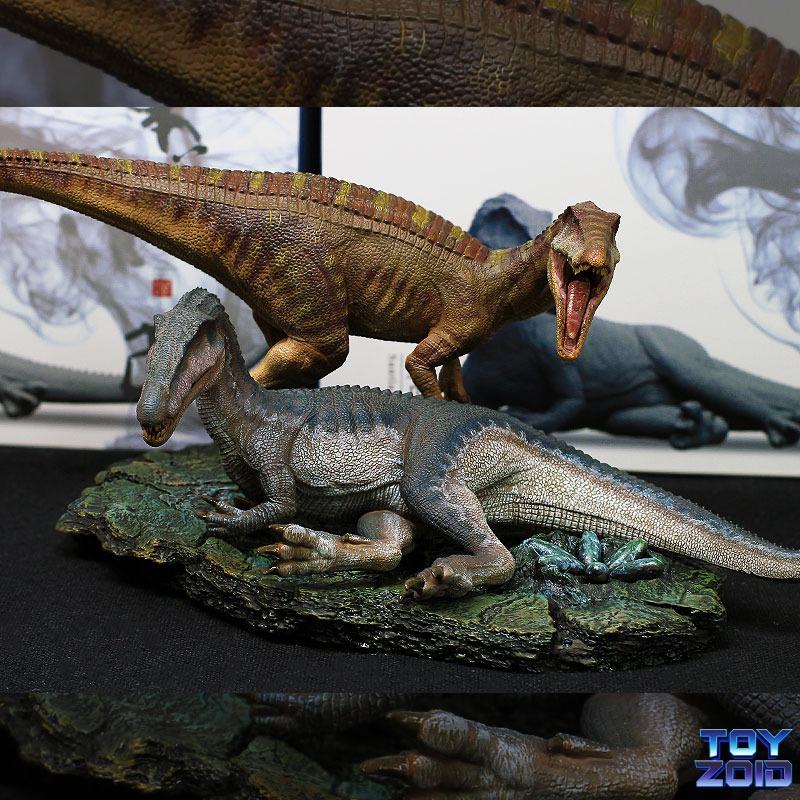 Nanmu Baryonyx Couple Calypso Standing Santiago Sitting w/ Base ...