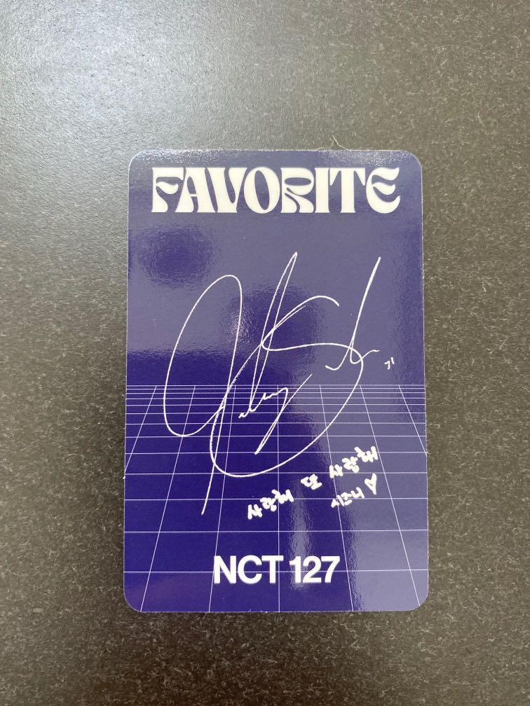 nct johnny favorite photocard pc, Hobbies & Toys, Memorabilia ...