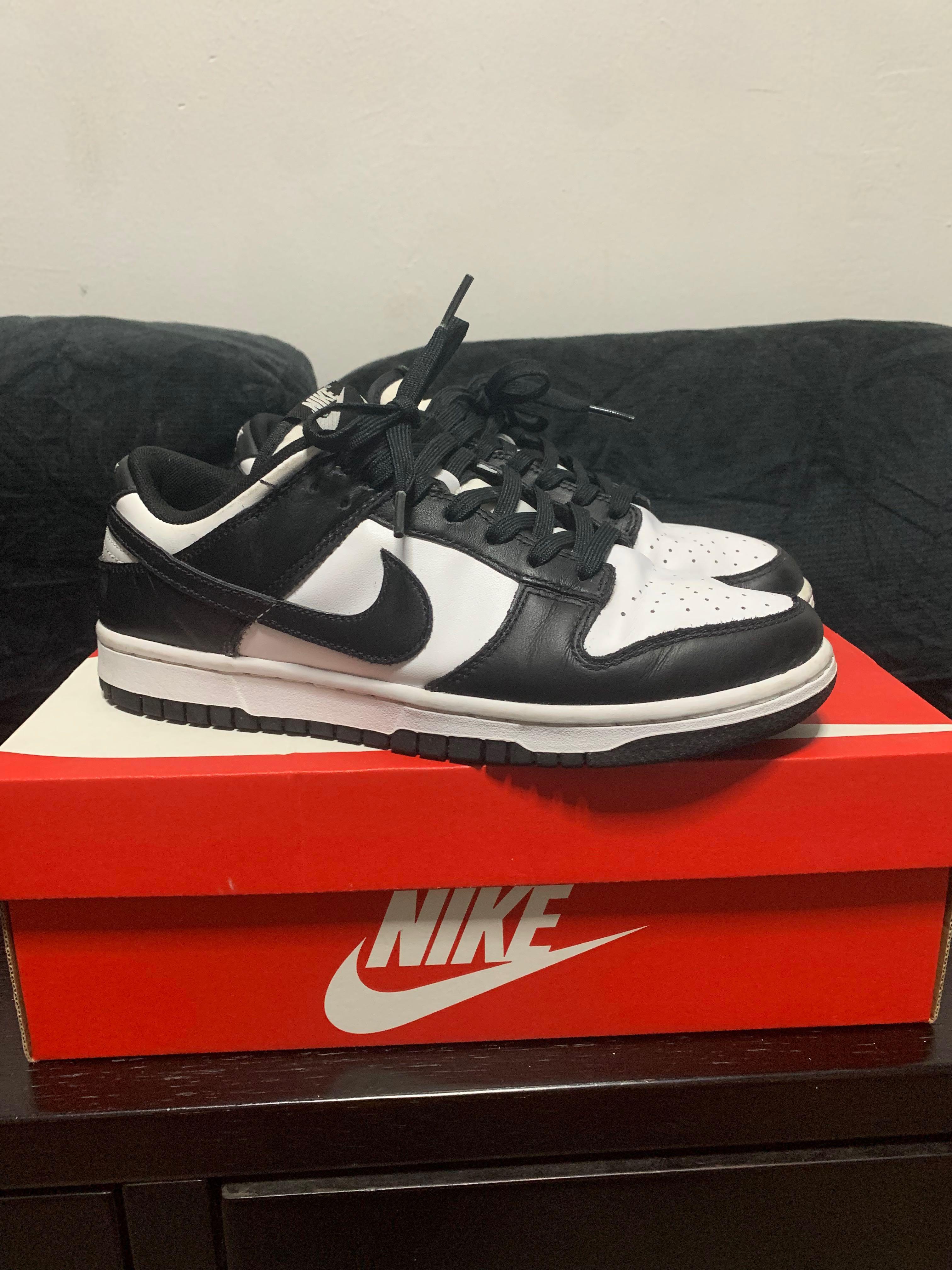 NIKE dunk low "pandas", Men's Fashion, Footwear, Sneakers on Carousell