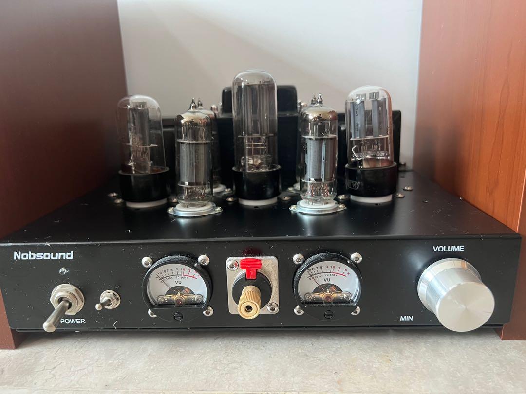 Nobsound tube amplifier + preamplifier + Denon speakers, Audio ...