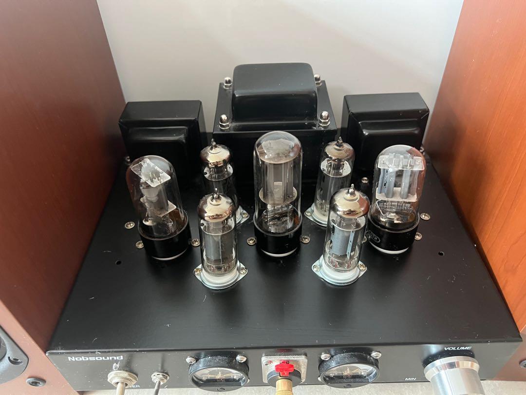 Nobsound tube amplifier + preamplifier + Denon speakers, Audio ...