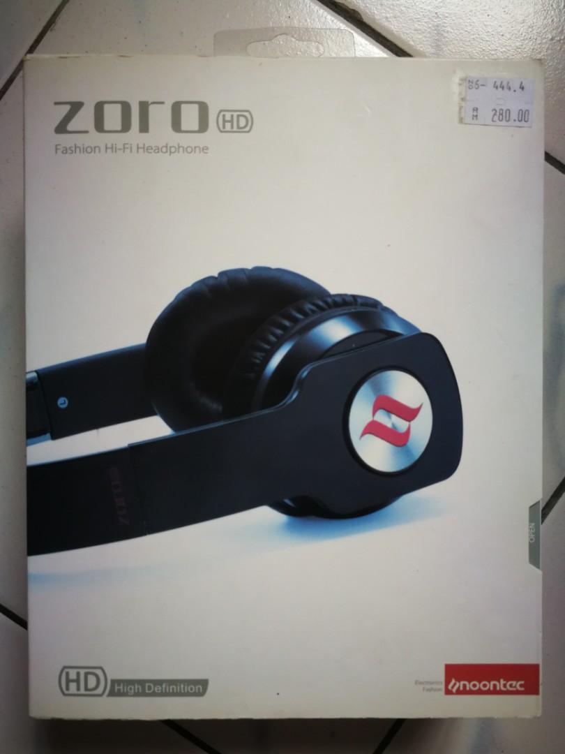 Noontec Zoro HD Hi-Fi Headphone, Audio, Headphones & Headsets on Carousell