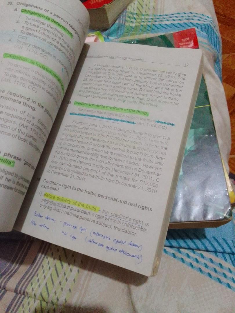 Oblicon and business law books, Hobbies & Toys, Books & Magazines ...