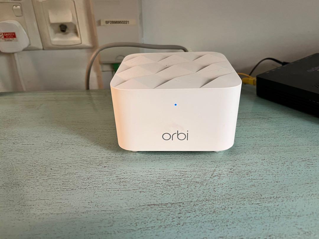 Orbi RBR10 Router with three nodes., Computers & Tech, Parts ...