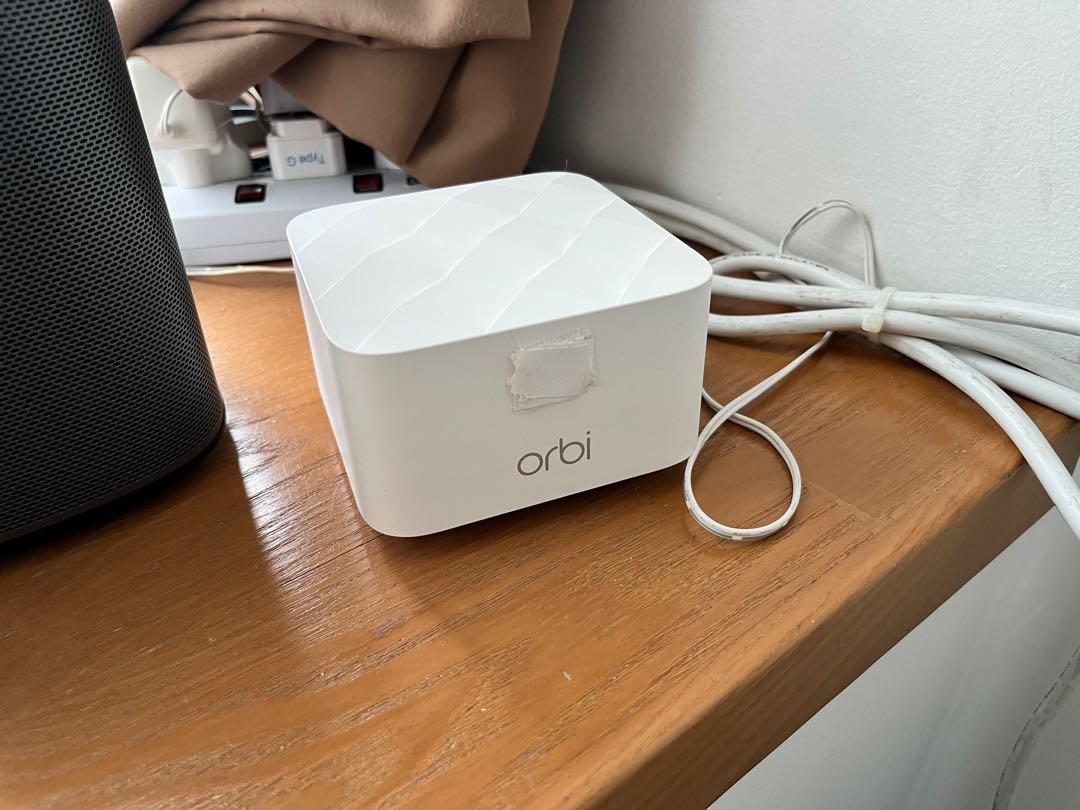 Orbi RBR10 Router with three nodes., Computers & Tech, Parts ...