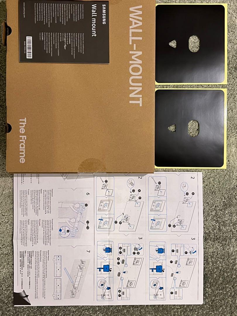 Original Samsung The Frame tv wall mount, TV & Home Appliances, TV ...