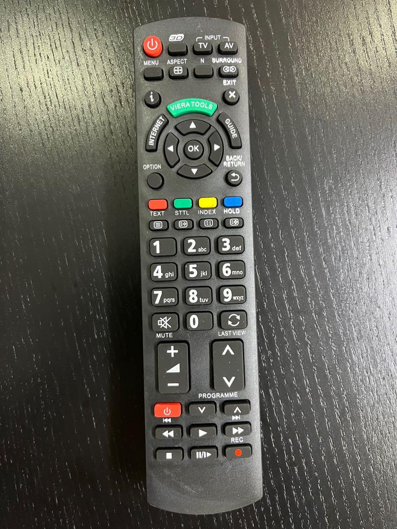 Panasonic TV Remote Control, TV & Home Appliances, TV & Entertainment ...