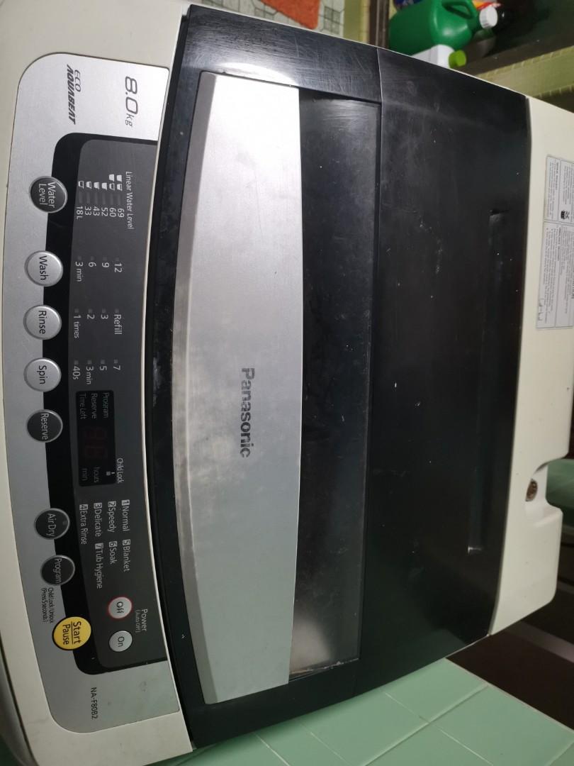Panasonic washing machine, TV & Home Appliances, Washing Machines and ...