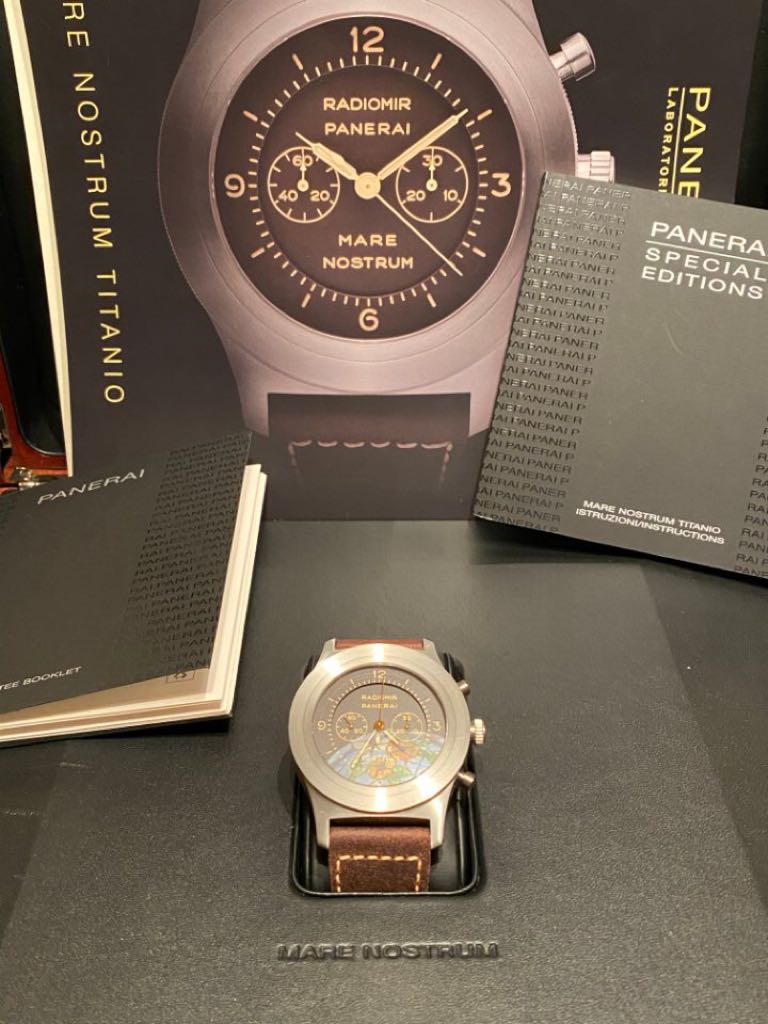Panerai PAM 603 Mare Nostrum Titanio, Luxury, Watches on Carousell
