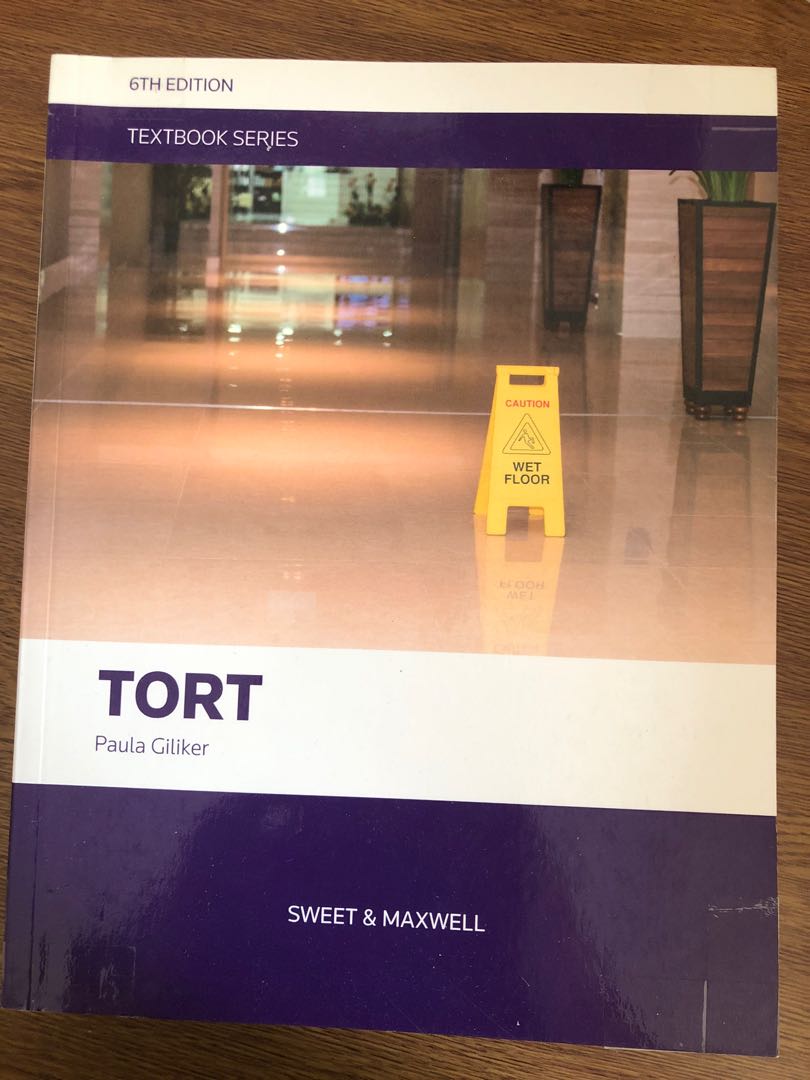 Paula Giliker Tort Textbook 6th Ed, 興趣及遊戲, 書本 & 文具, 教科書 - Carousell