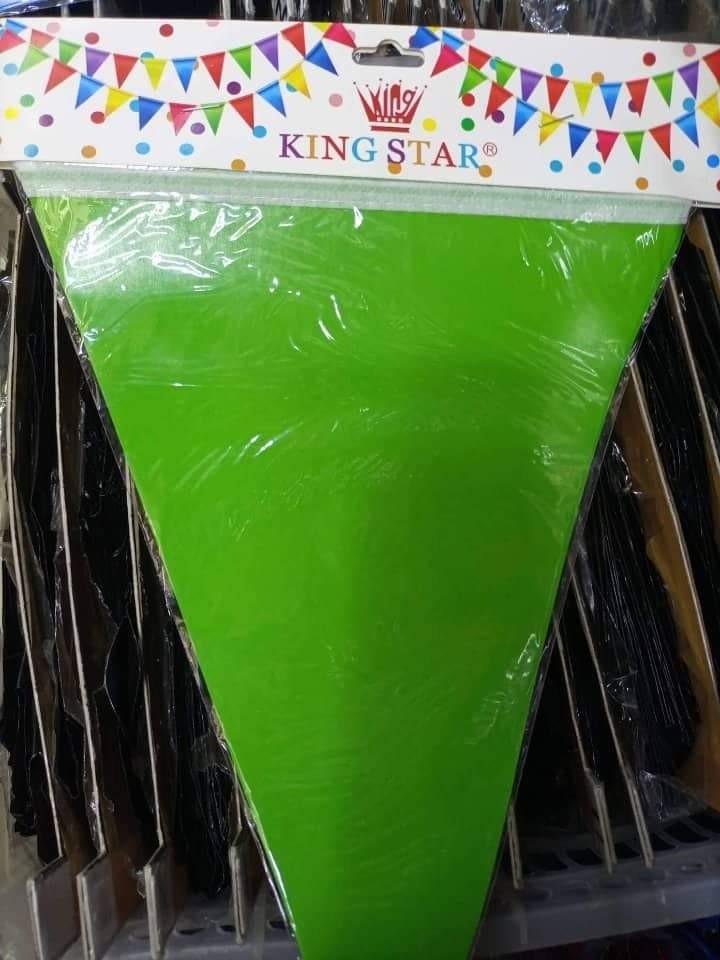 PLain Banderitas 3meters (10flags), Hobbies & Toys, Stationary & Craft ...