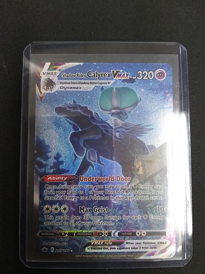 Pokemon Shadow Rider Calyrex VMAX (Alternate Art Secret) - SWSH06 ...