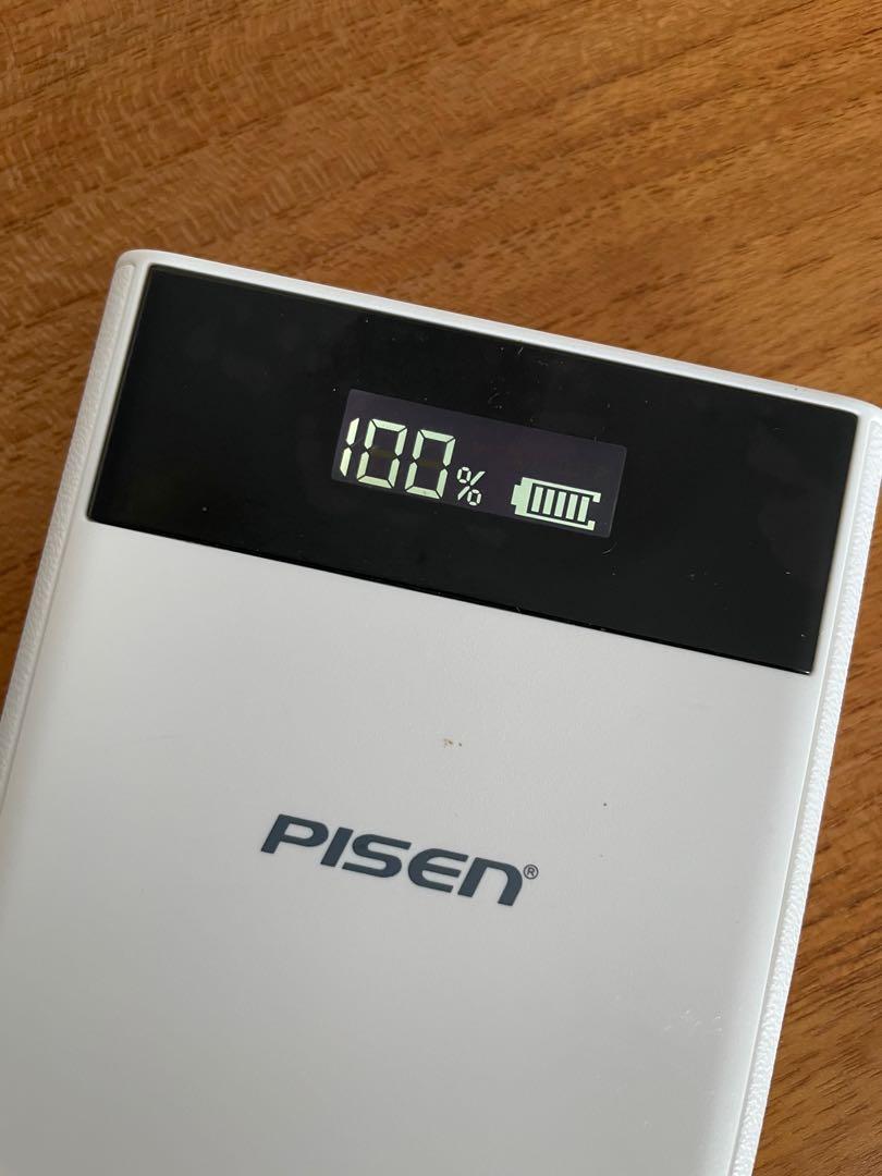 Pisen 20,000 mAh Portable Charger Lithium Ion, Mobile Phones & Gadgets ...