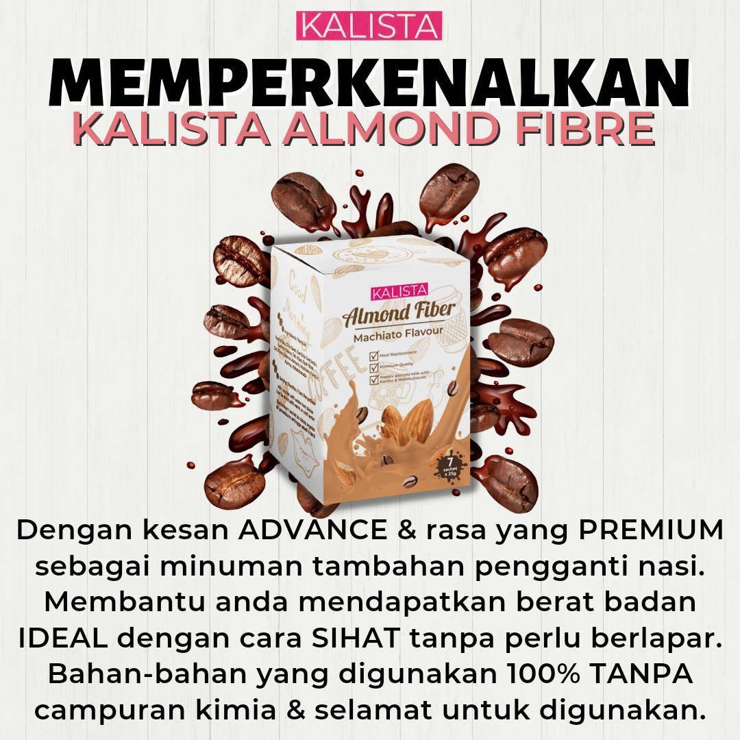 Ready stock! KALISTA Almond Fiber, Food & Drinks, Other Food & Drinks ...