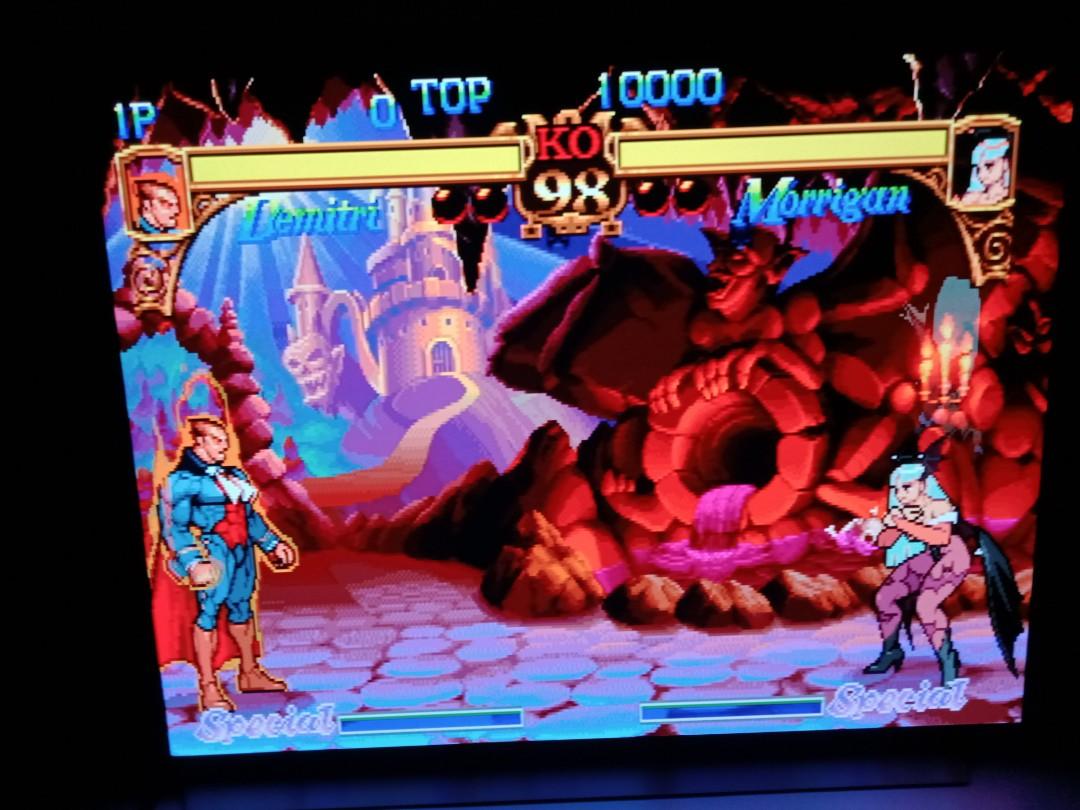 PS1 Vampire The Night Warriors & Vampire Savior Original Games (JP ...