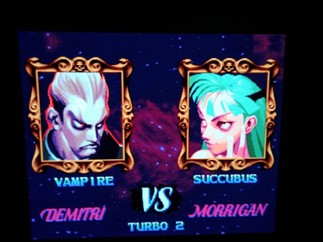 PS1 Vampire The Night Warriors & Vampire Savior Original Games (JP ...