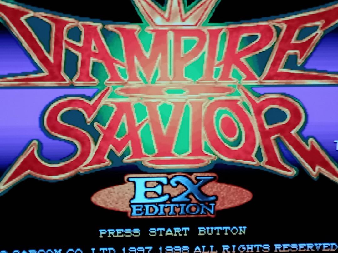 PS1 Vampire The Night Warriors & Vampire Savior Original Games (JP ...