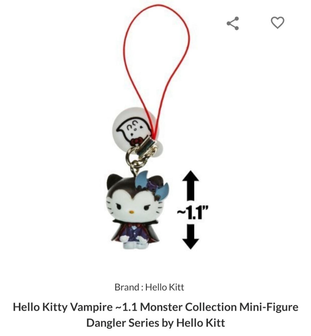 Rare Hello Kitty x Vampire dangler, Hobbies & Toys, Toys & Games on ...