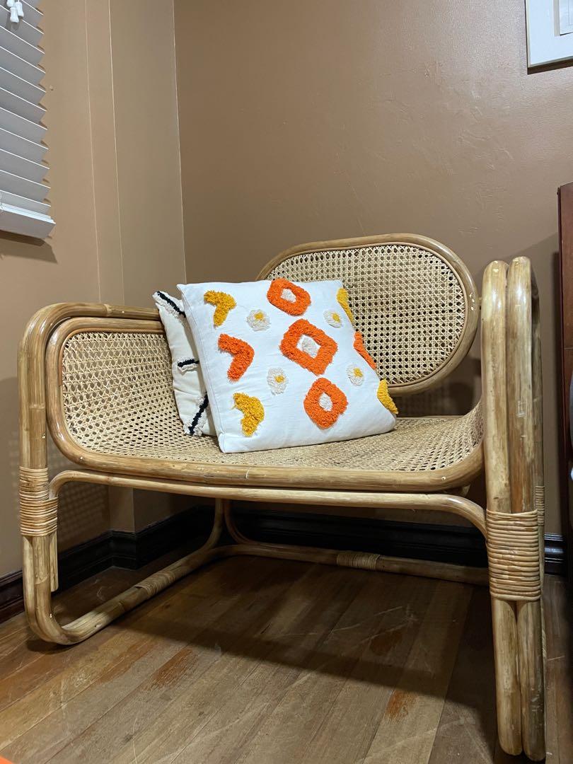 RATTAN SOLIHIYA WEAVE ARM CHAIR, Furniture & Home Living, Furniture ...