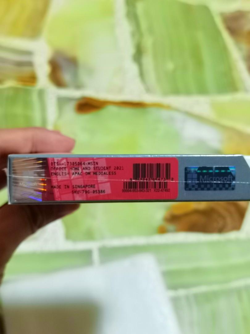 MsOffice Retail Pack Microsoft Office Home&Student 2021 Lifetime Product Key, Computers & Tech ...