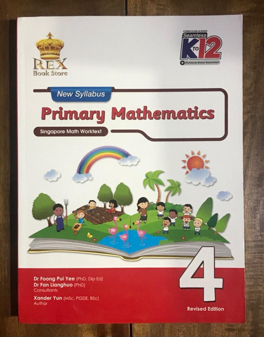 Rex books Primary Mathematics 4, Hobbies & Toys, Books & Magazines ...