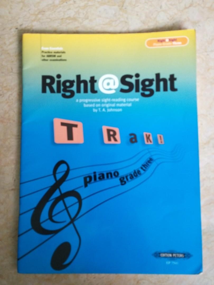 Right @ Sight, Piano Grade 3 (Sight Reading), Edition Paters, Hobbies ...