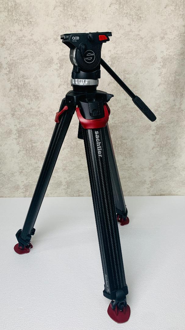 Sachtler Flowtech 75 Gs Carbon Fiber Tripod With Ground Spreader