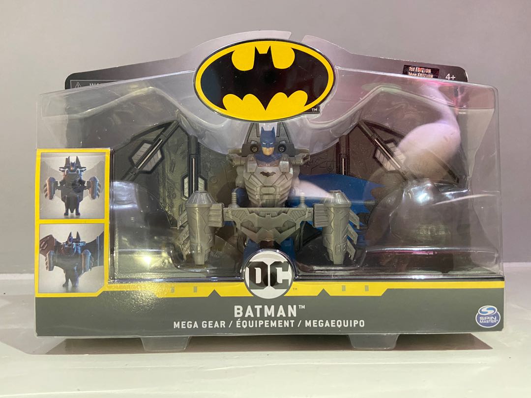 Sale BATMAN, 4-Inch BATMAN Mega Gear Deluxe Action Figure with ...
