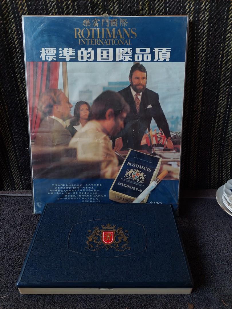 Sign Rothman n kotak rokok, Hobbies & Toys, Collectibles & Memorabilia ...