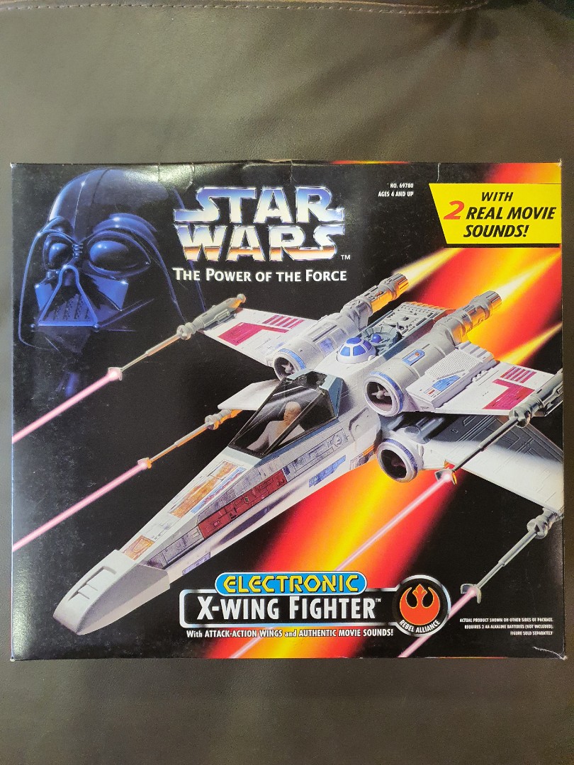 STAR WARS Power of the Force X-wing fighter, Hobbies & Toys, Toys ...